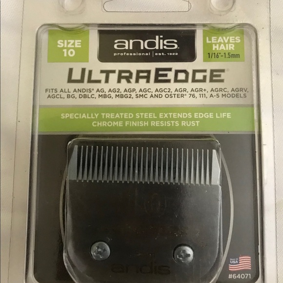 Andis | Accessories | Andis Ultra Edge Detachable Blade Size 64071 ...